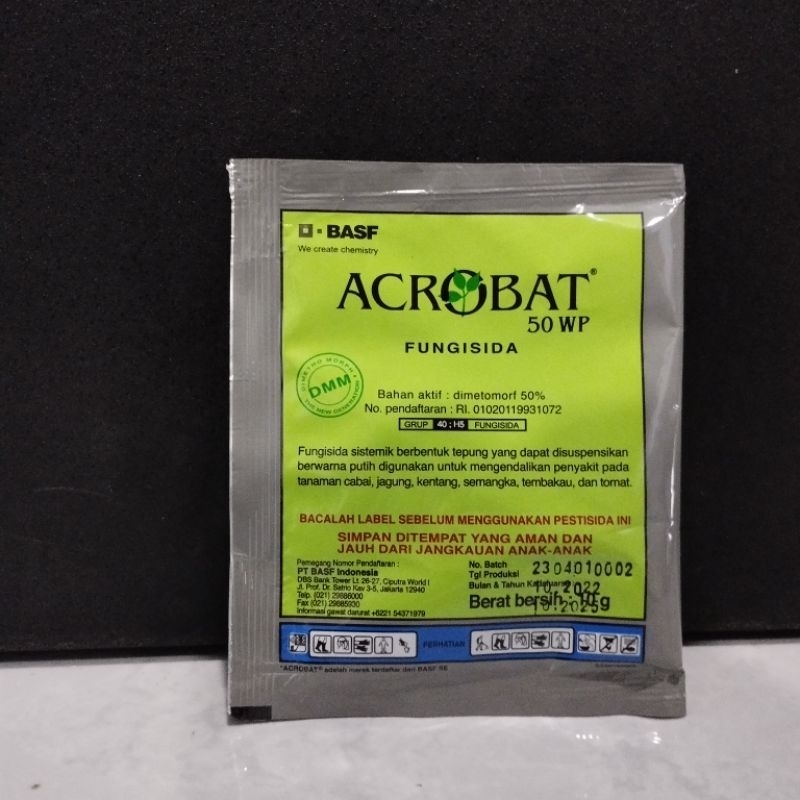 Jual Acrobat 50 WP - 10 gr - Fungisida pembasmi bulai pada Jagung | Shopee Indonesia