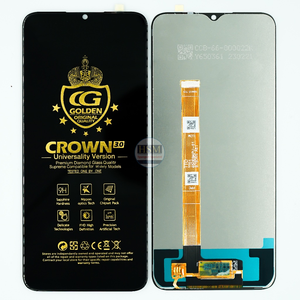 Jual LCD REALME C21Y/C25Y/RMX3261/RMX3263/RMX3265/RMX3268/RMX3269 FULLSET TOUCHSCREEN ORI OEM ...