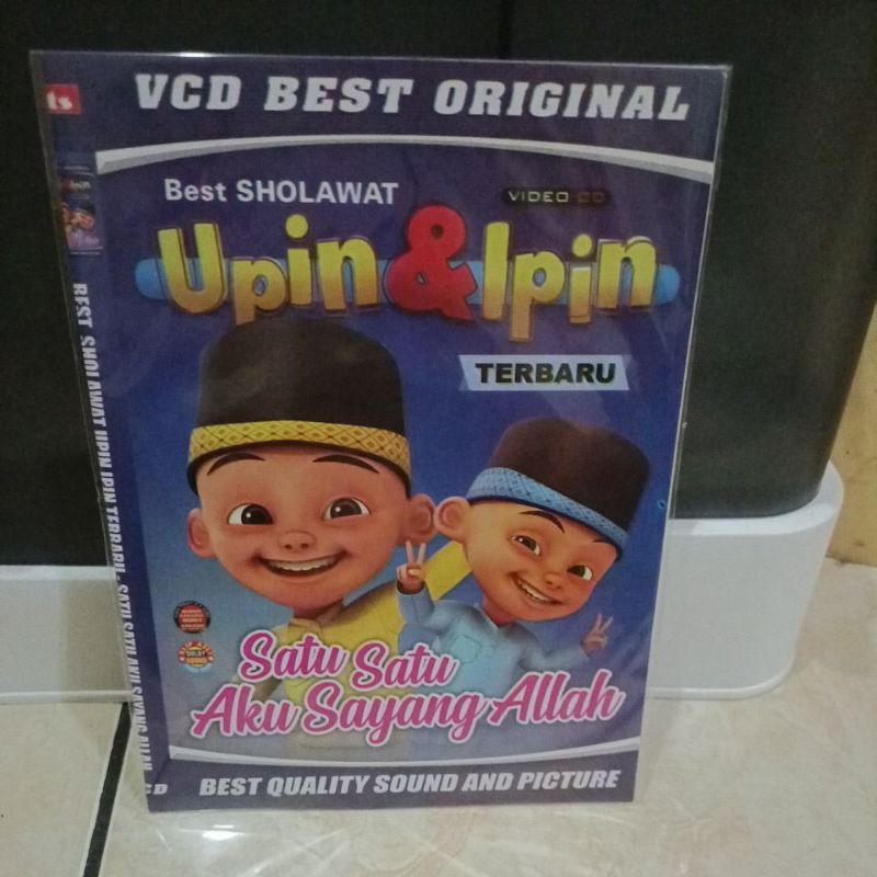 Jual KASET VCD SHOLAWAT UPIN&IPIN SATU SATU AKU SAYANG ALLAH | Shopee Indonesia