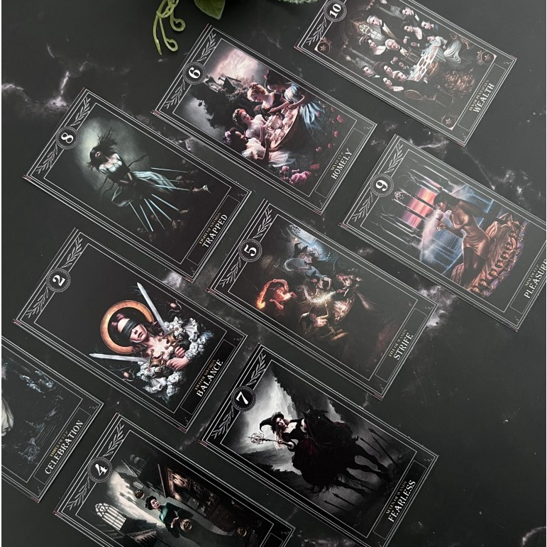 Jual Kartu Tarot Isi 78 Classy Gothic Tarrot Dreamy Card Cardboard ...