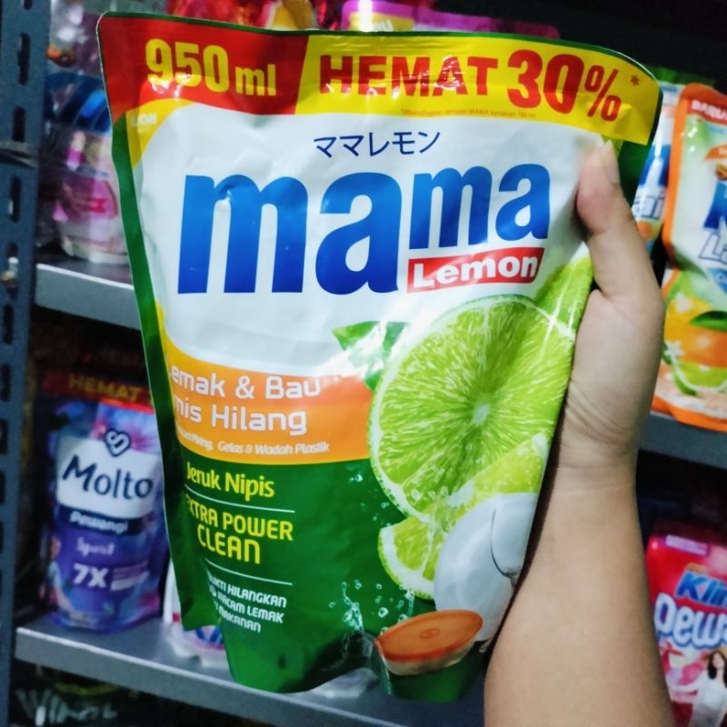 Jual mama lemon 950ml dan 680ml harga 1 bungkus | Shopee Indonesia