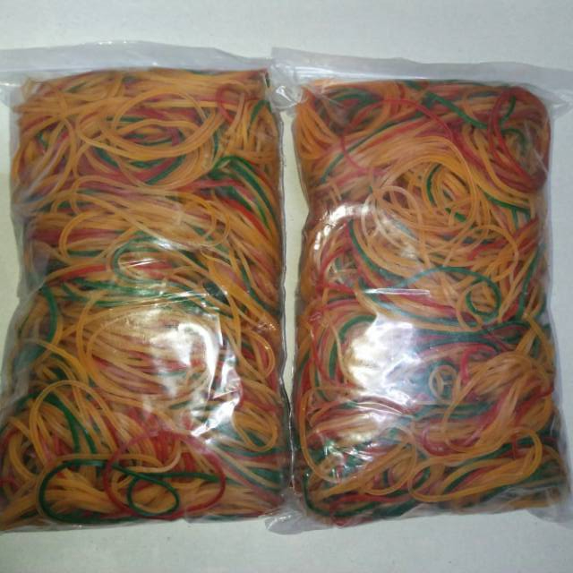 Jual 100 Gram - Karet Gelang Pentil Mix Warna / Karet Gelang Pentil Mix ...