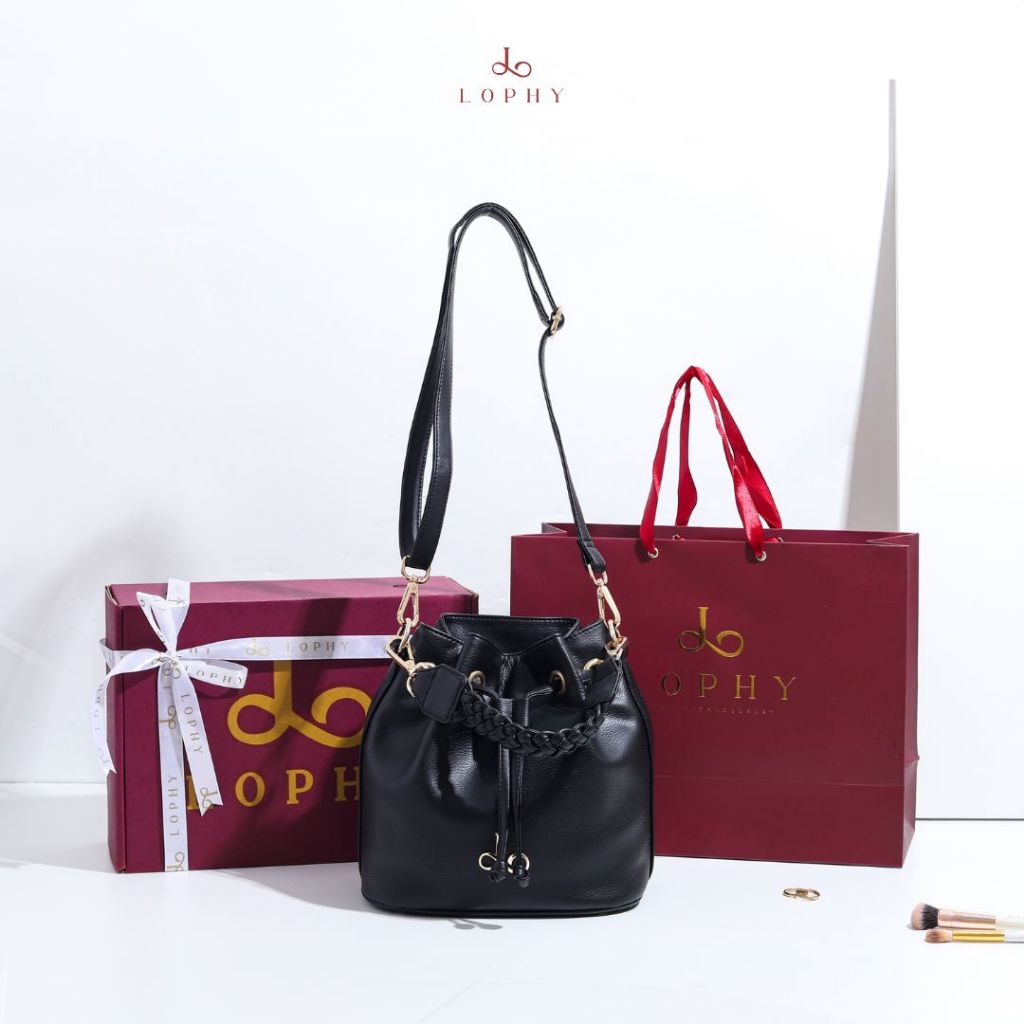 Jual Lophy Tas Selempang Wanita Hampers Kado Tas Sling Bag Freya Bag ...