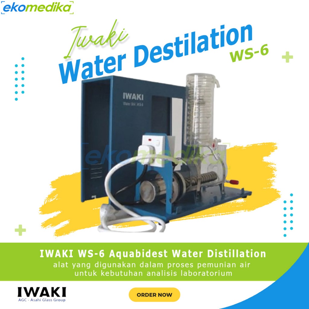 Jual Iwaki WS6 Water Destilation - Water Still Distillation WS 6 ...