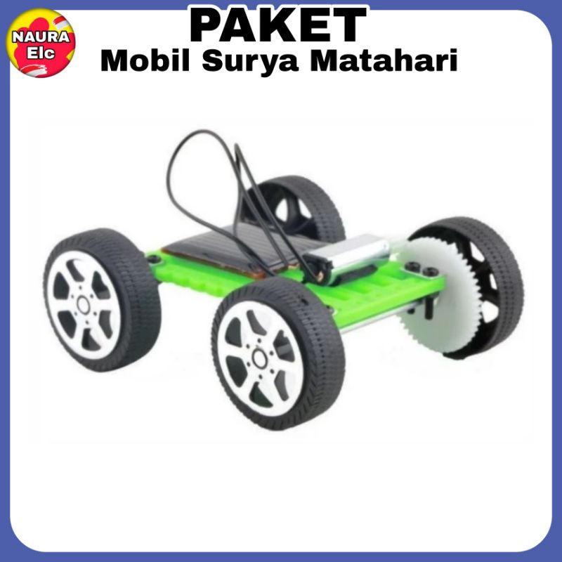 Jual Paket Mobil Tenaga Surya Matahari Rangkaian Solar Panel Praktek ...