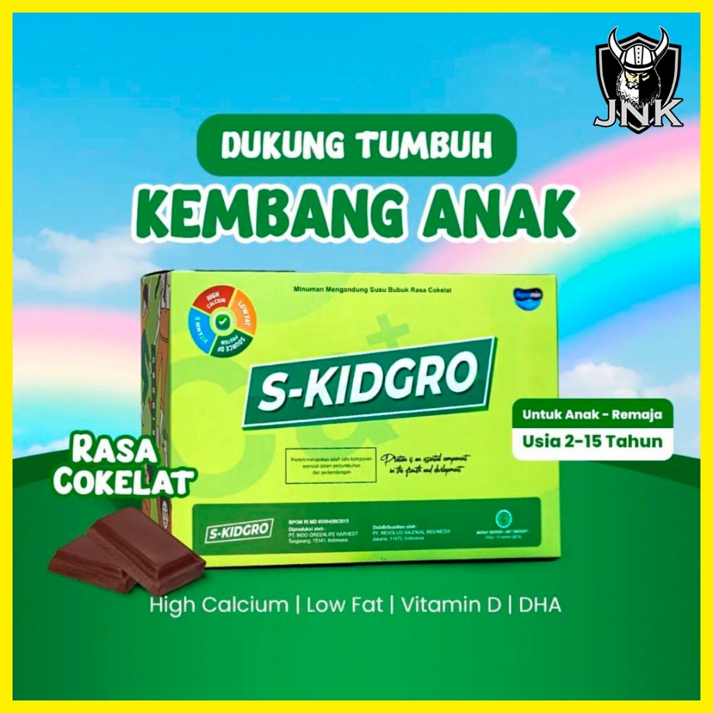 Jual S-KIDRO Nutrisi Peninggi Badan Anak Susu Tinggi Kalsium dan ...