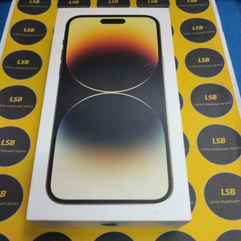 Jual DUS BOX HANDPHONE IPHONE 14 PRO MAX ORIGINAL BEKAS | Shopee Indonesia
