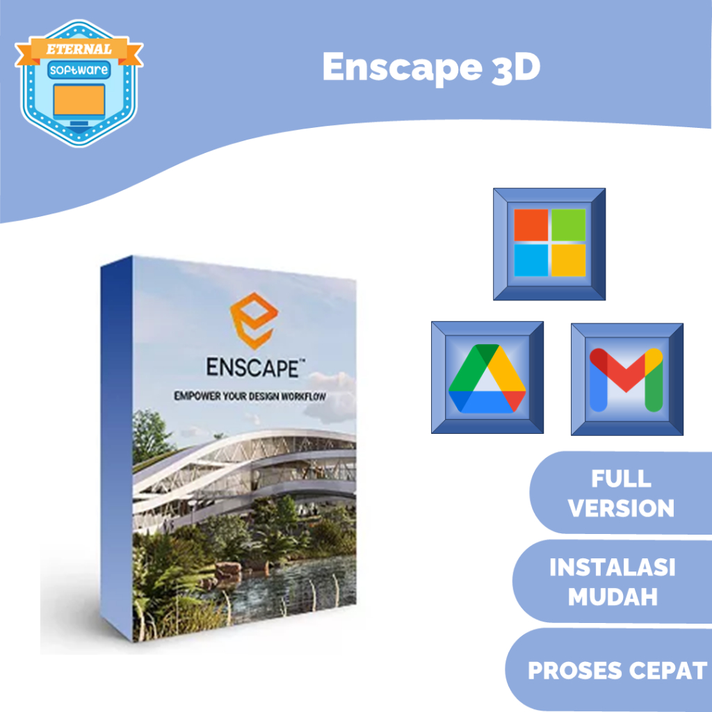 Jual Enscape 3D Full Version Aplikasi plugin render Enscape 3D Full ...