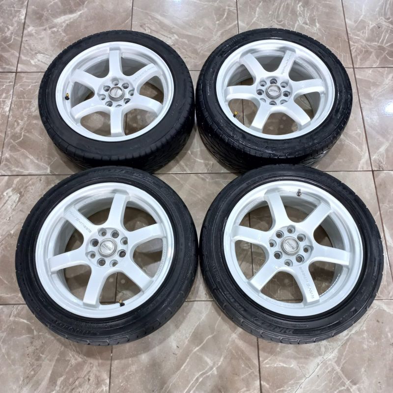 Jual Velg bekas Te37 Ring 16+ban 195 50 16 lebar 7 pcd 4x100 4x114 | Shopee Indonesia