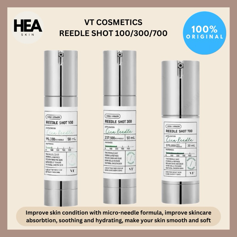 Jual [READY] VT COSMETICS Reedle Shot 100 | 300 | 700 original Korea | Shopee Indonesia