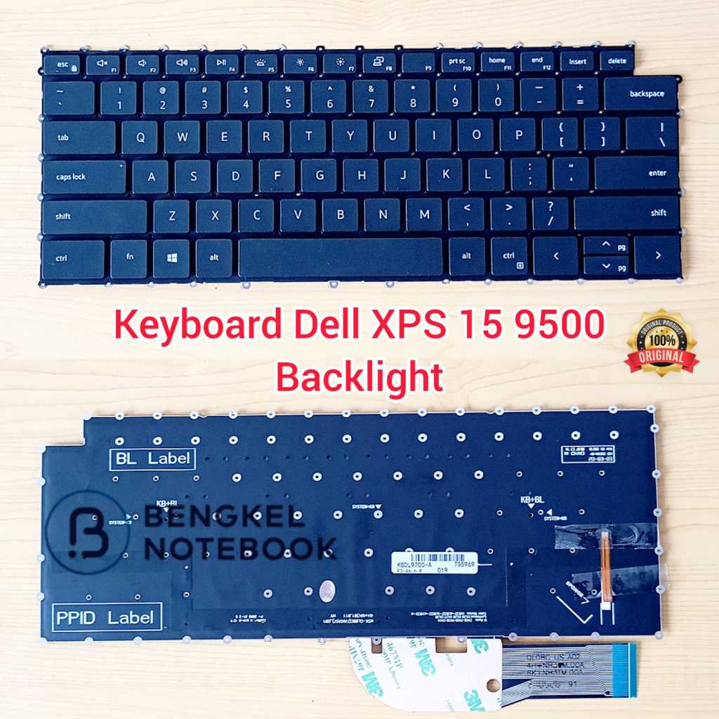Jual Keyboard Dell XPS 15 9500 9510 9520 17 9700 9710 9720 9730 ...