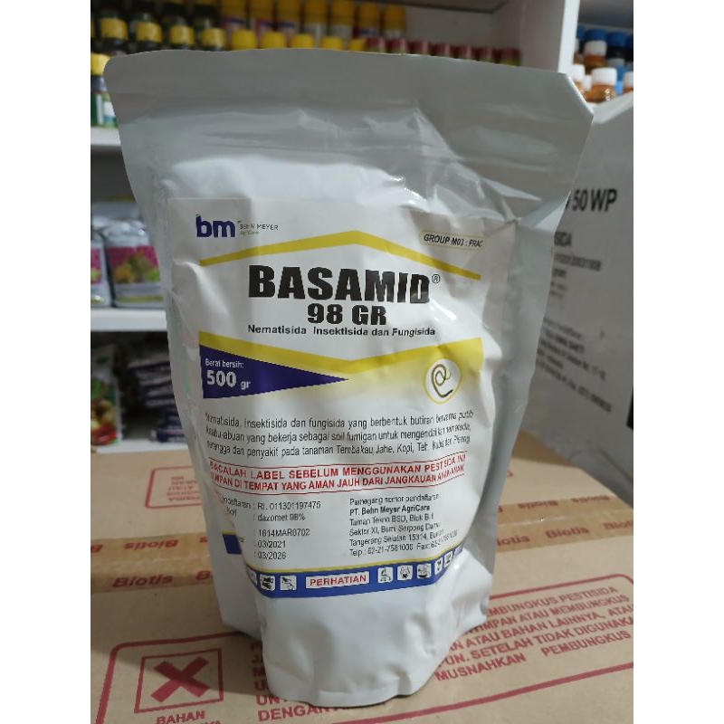 Jual Basamid 98 Gr 500 Gram - Nematisid / Insektisida / Fungisida ...
