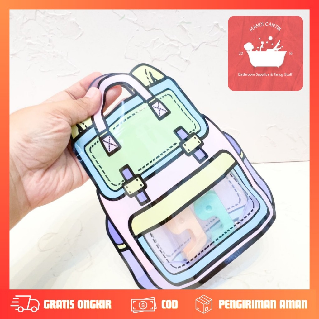 Jual Plastik PVC Snack Ziplock Birthday MN 1260/ Plastik Goodeie Bag ...