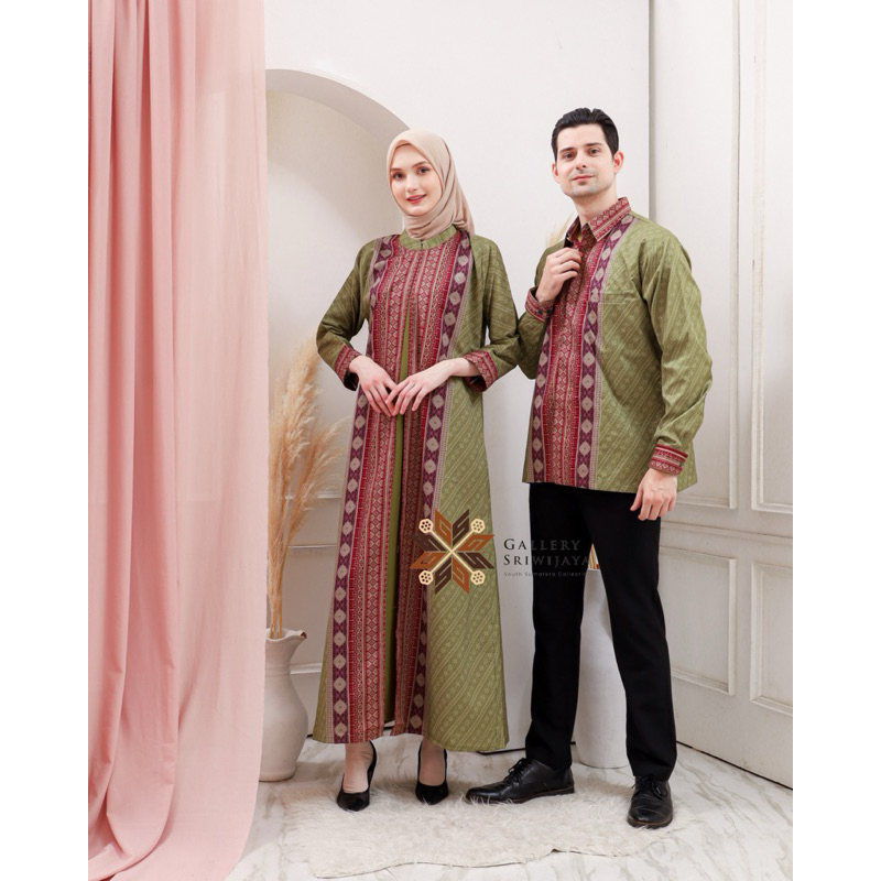 Jual GAMIS SONGKET PULIR JUMPUTAN DRESS BATIK ETNIK PALEMBANG | Shopee ...