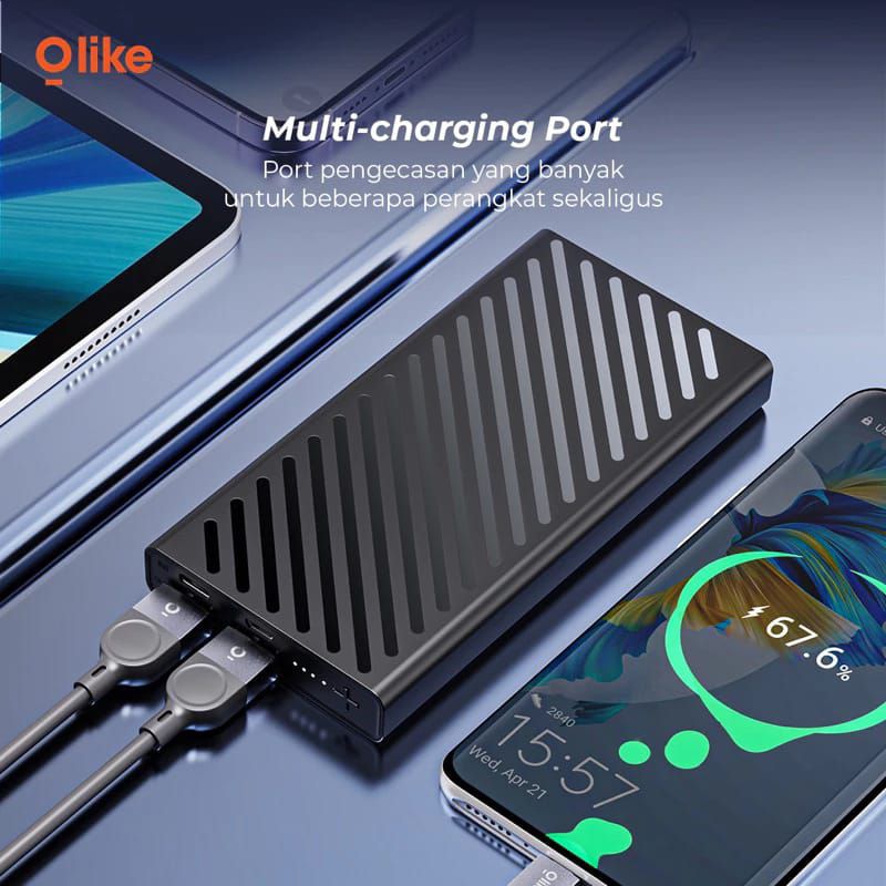Jual Olike P102 powerbank 10.000mAh Dual Port USB Flight Friendly ...