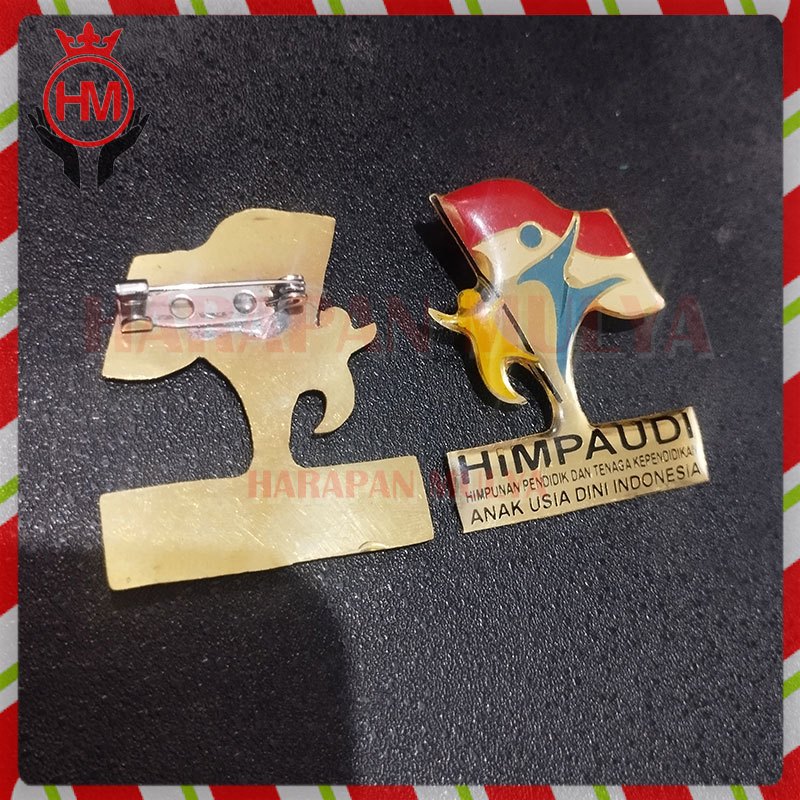 Jual Bros Logo Tenaga Pendidik PAUD Pin Bros Logo Himpaudi Bahan ...