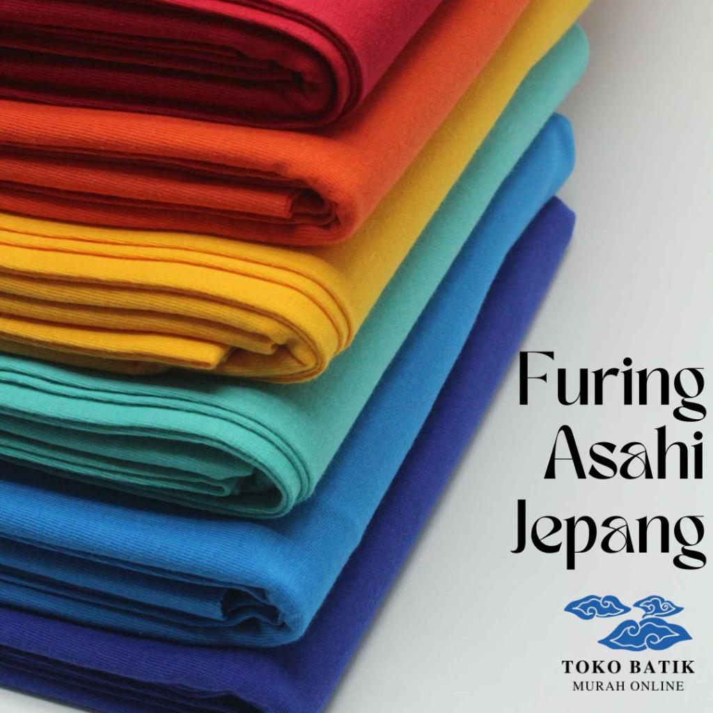 Jual Kain Furing ASAHI JEPANG Original 100% Premium Super Silk 44" Semi ...
