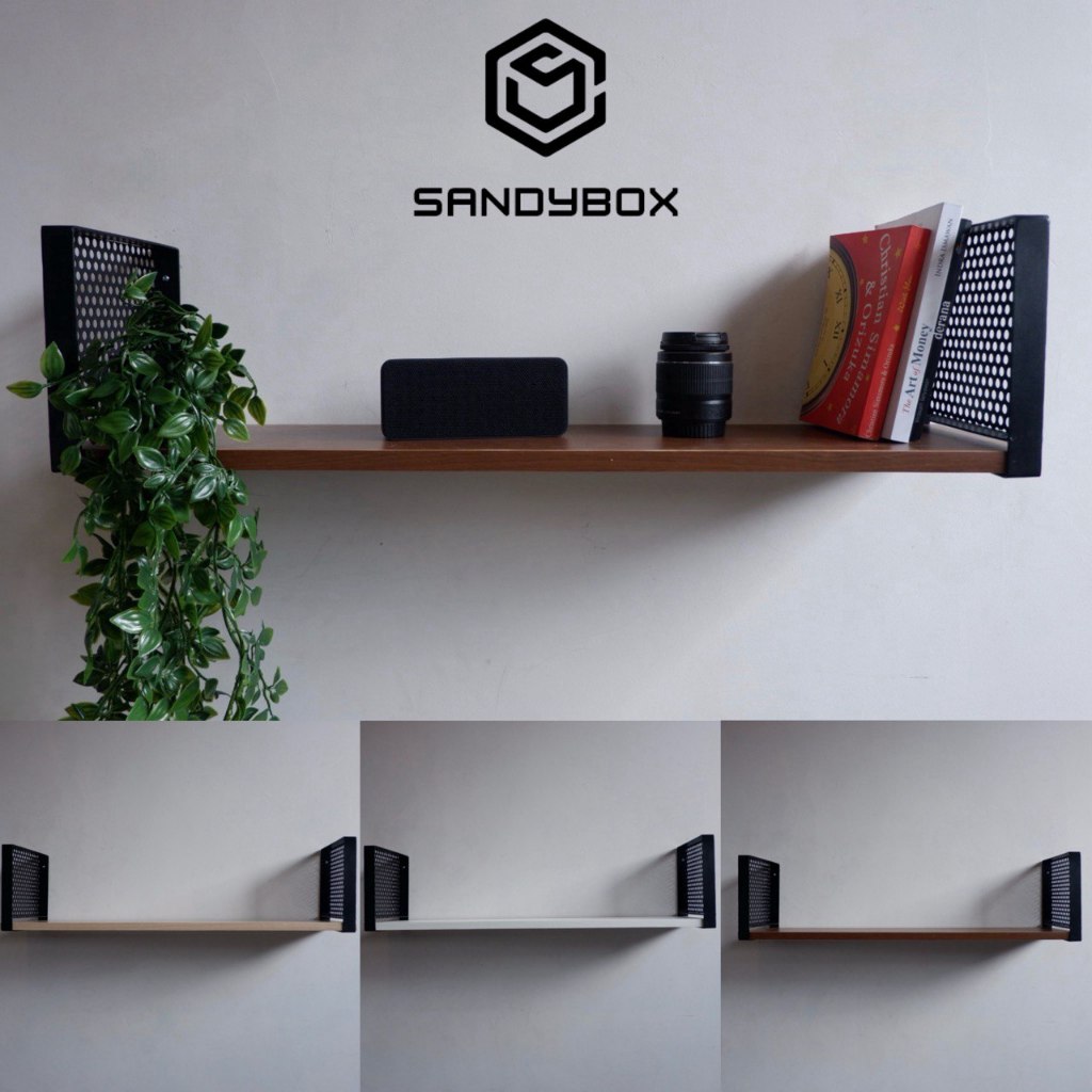 Jual Ambalan Rak industrial estetik dekorasi dinding 02 | Shopee Indonesia