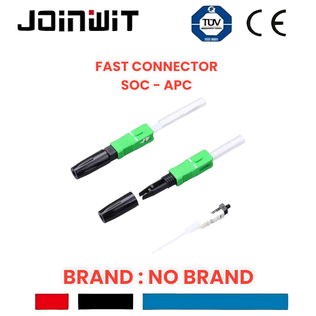 Jual FAST CONNECTOR SOC splice on connector HIJAU fiber optic soc ...