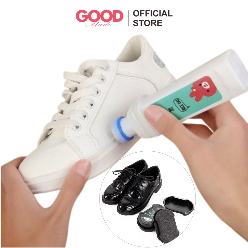 Jual GOOD MADE - Semir Sepatu Putih Hitam dan Berwarna | Cairan ...