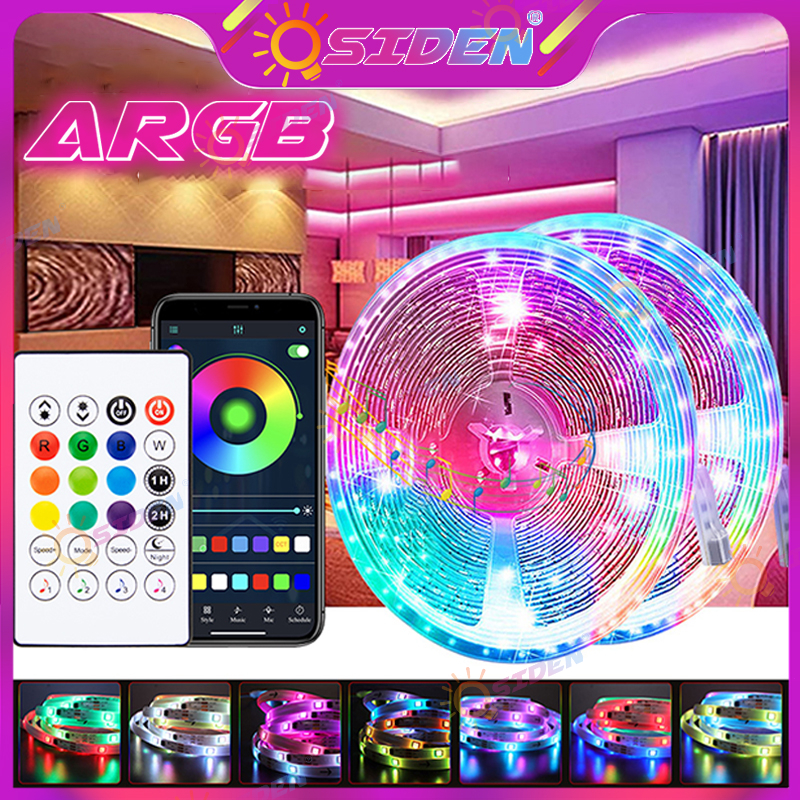 Jual OSIDEN hiasan kamar aesthetic sinkronisasi musik led strip 5/10/15 ...