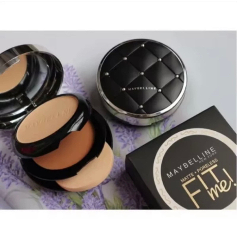 Jual Bedak Maybelline Fit Me Motif 2 in 1 / Bedak Padat + Bedak Basah ...