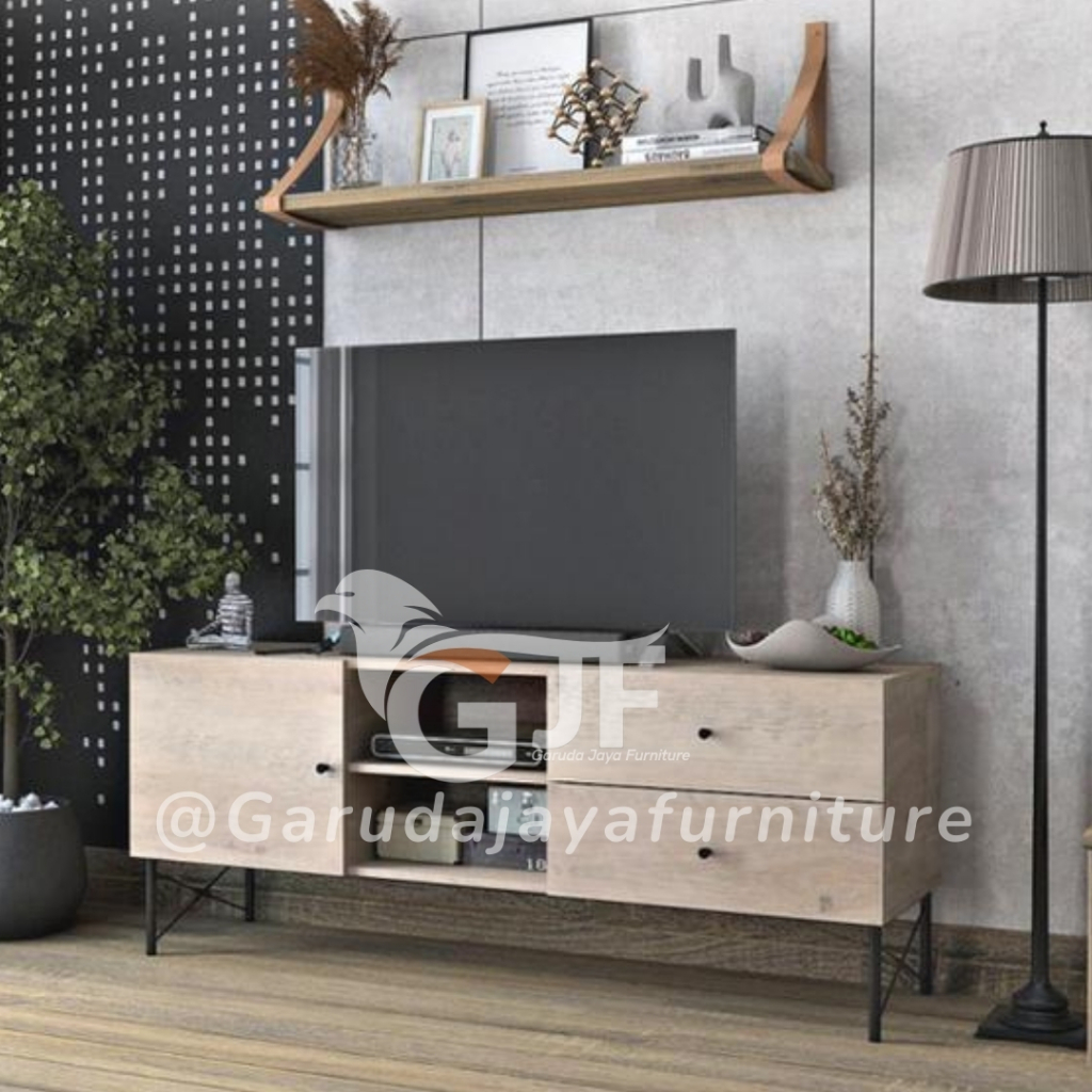 Jual RAK TV/MEJA TV/BUFFET TV UKURAN 150/LEMARI TV/RAK TV MINIMALISTV ...