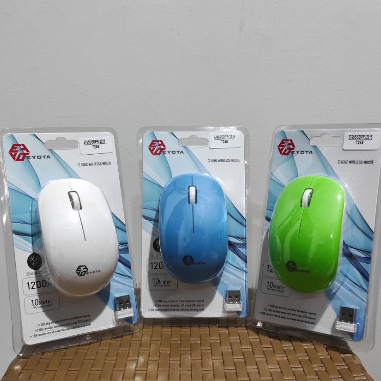 Jual Produk Keren Mouse wireless EYOTA M166 24Ghz Wireless Mouse ...