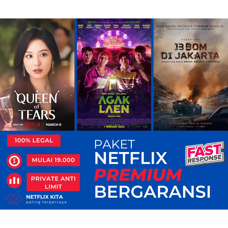 Jual NETFLIX LEGAL INDONESIA FULL GARANSI! | Shopee Indonesia
