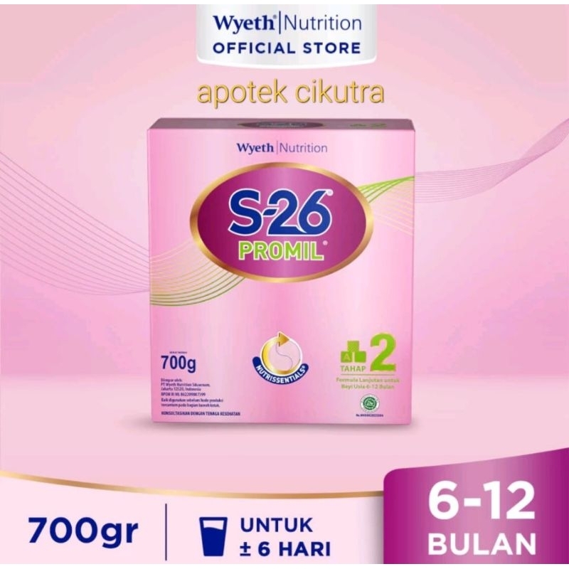 Jual S26 Promil tahap 2 ukuran 700gr | Shopee Indonesia