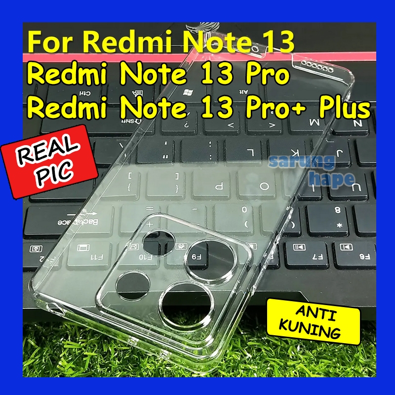 Jual Redmi Note 13 - Redmi Note 13 Pro 4G 5G - Mika Transparan Clear ...