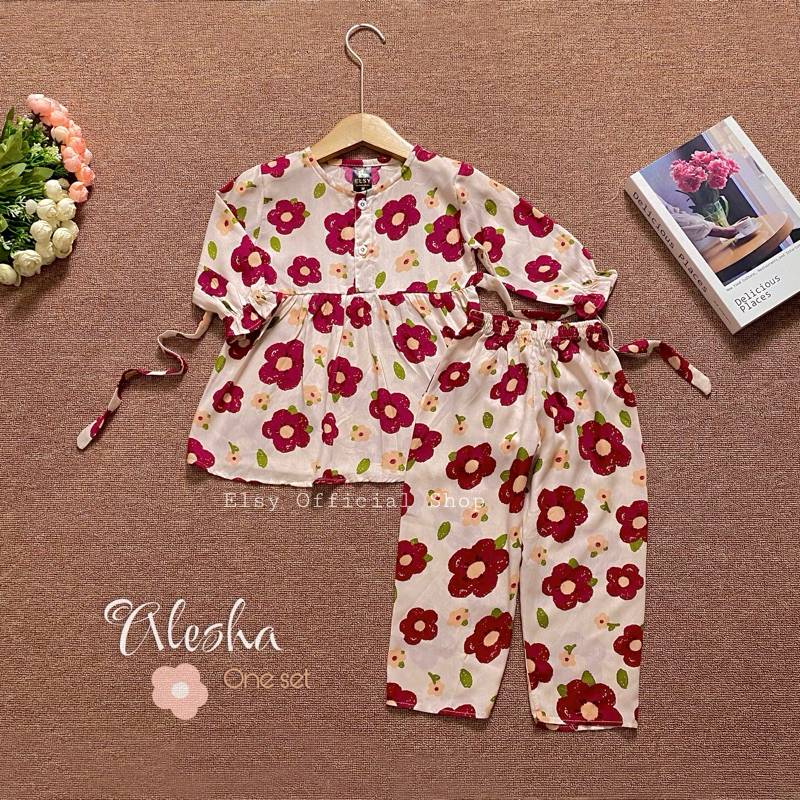 Jual 1-6 thn Setelan Anak Bahan katun Rayon One Set Rayon Anak | Shopee ...