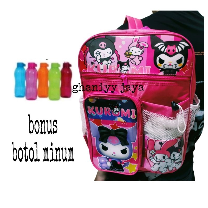 Jual tas anak cewek - tas kuromi - tas sd anak perempuan - tas anak perempuan - ts sekolah anak ...