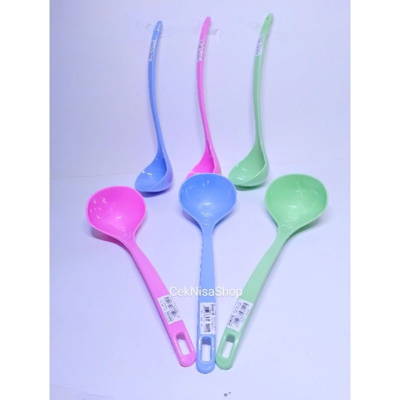 Jual Centong plastik Panjang / centong es buah / centong warna warni ...