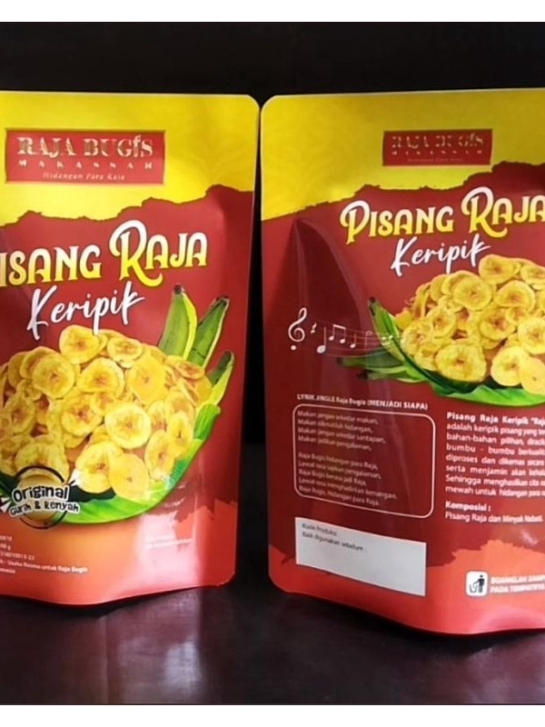 Jual keripik Pisang Raja Bugis Makassar(100gr) | Shopee Indonesia