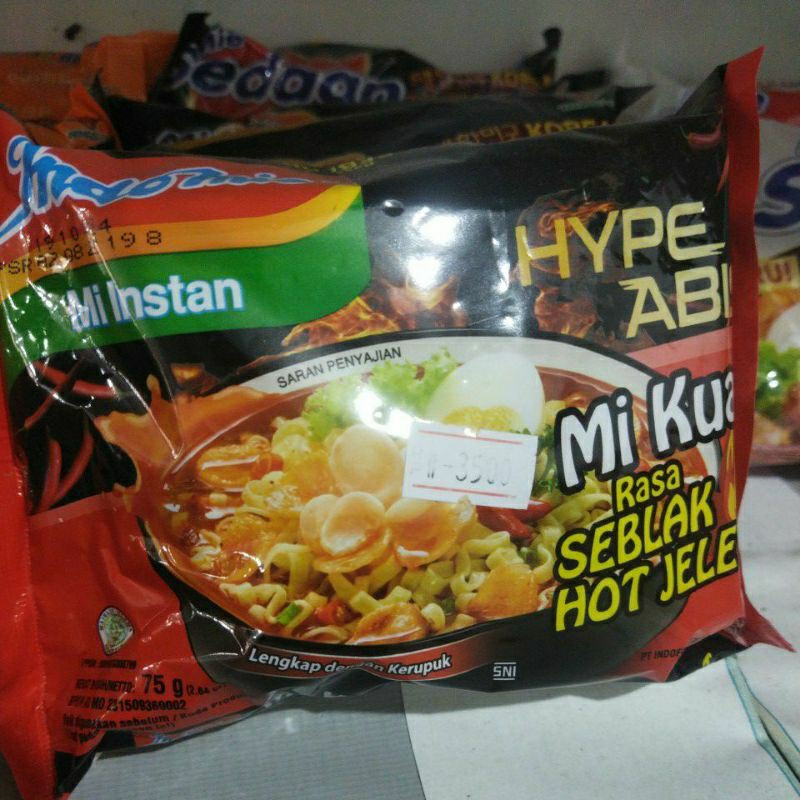 Jual MIE SEBLAK/INDOMIE SEBLAK/MIE HOT JELOTOT | Shopee Indonesia