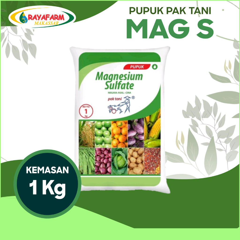 Jual Magnesium Sulfat / Mag-S (MgSO4) 1kg Pak Tani | Shopee Indonesia