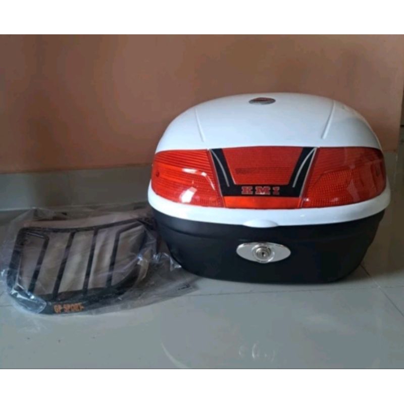 Jual box motor belakang KMI 501 putih dan bracket berbagai tipe motor ...