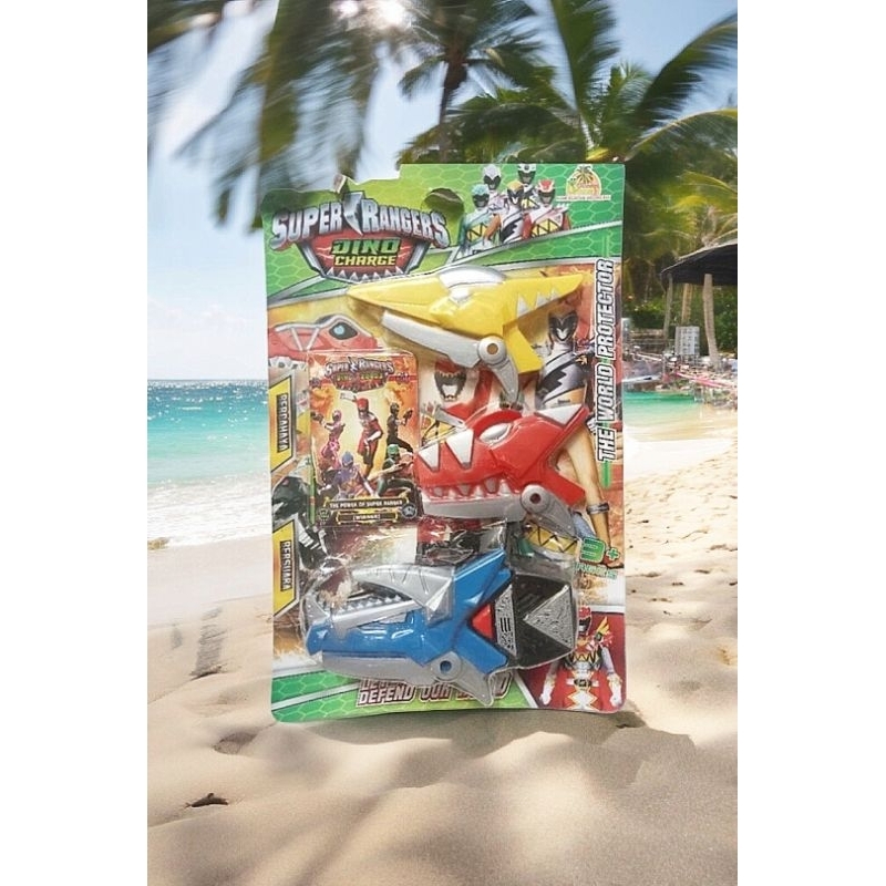 Jual Mainan Anak Jam Power Ranger Super Rangers Dino Charge | Shopee ...