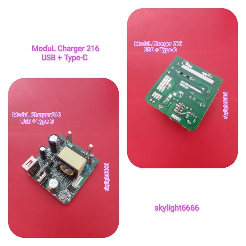 Jual ModuL Charger 216 USB + Type-C Returan | Shopee Indonesia