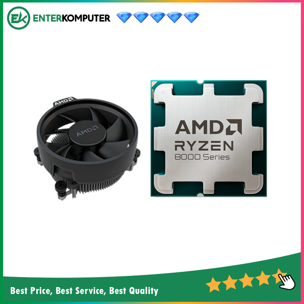 Jual AMD Ryzen 5 8400F 4.2Ghz Up To 4.7Ghz Cache 16MB 65W AM5 [Tray ...