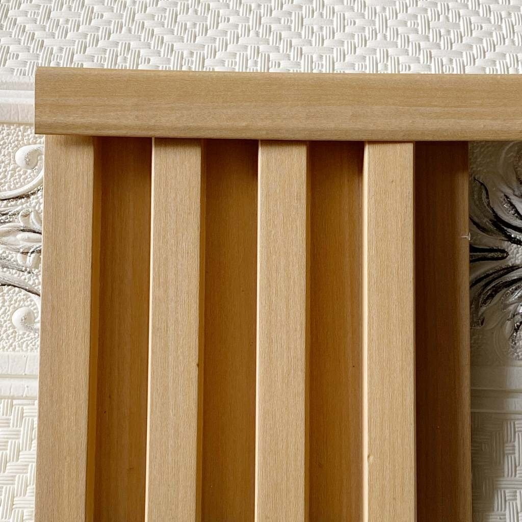 Jual [2,9 meter] Garis sudut berbentuk L panel dinding WPC / trim panel ...