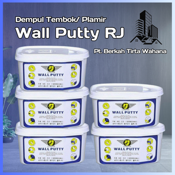 Jual Dempul Tembok / Plamir Tembok / wall putty / plamir RJ 0,5 KG ...