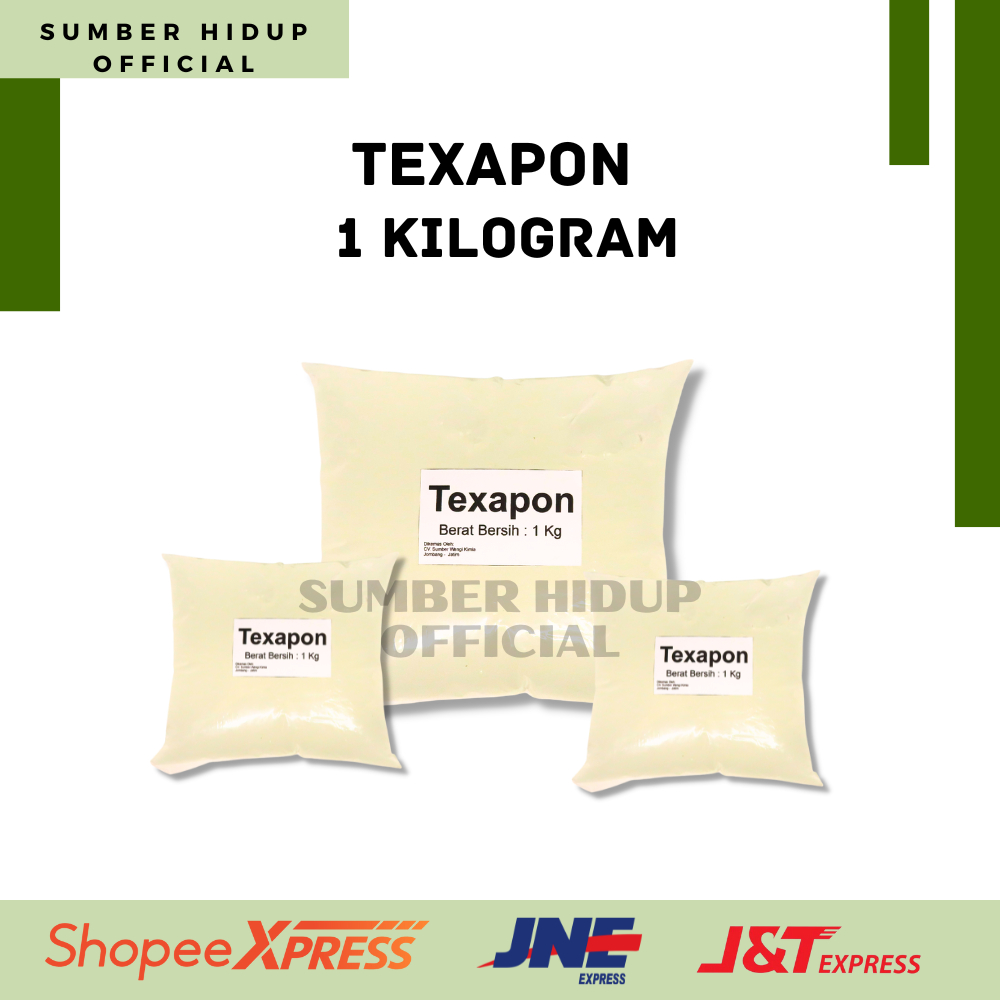 Jual TEXAPON - TEXAFON / RHODAPEX / SLES / BAHAN SABUN KEMASAN 1 KG ...