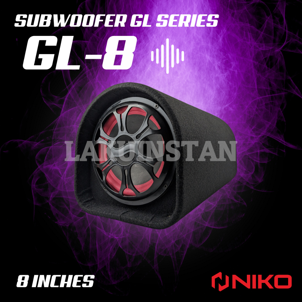 Jual Speaker Niko GL 8 Subwoofer Mobil Car speaker Niko 8 inch bluetooth GL8 | Shopee Indonesia