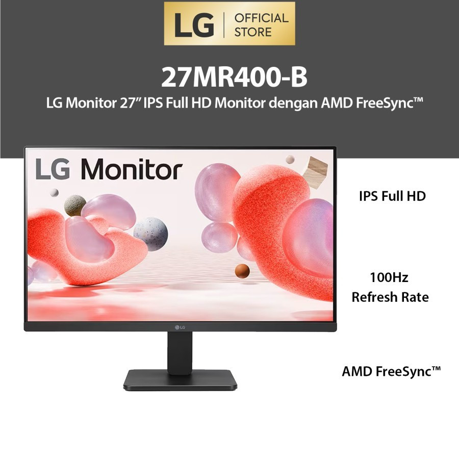 Jual LG Monitor 27MR400-B 27inch Full HD Display with AMD FreeSync ...