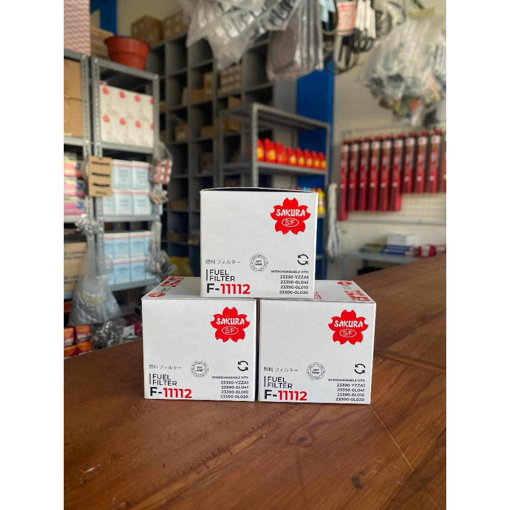 Jual Sakura F-11112 Filter Solar / Fuel Filter Innova, Fortuner, Pajero Dakar Original Sakura ...