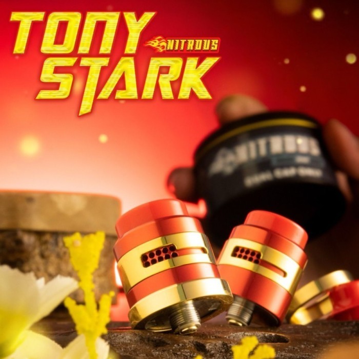 Jual RDA NITROUS TONY SHARK DUAL CAP ONLY 22MM AUTHENTIC BY SARANG X ...