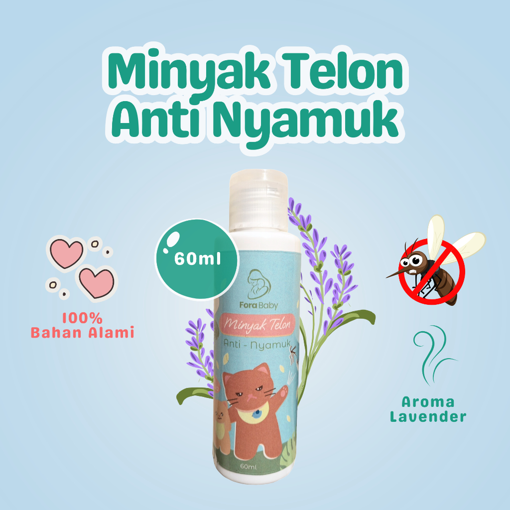 Jual Fora Minyak Telon Bayi Anti Nyamuk 60ml | Shopee Indonesia