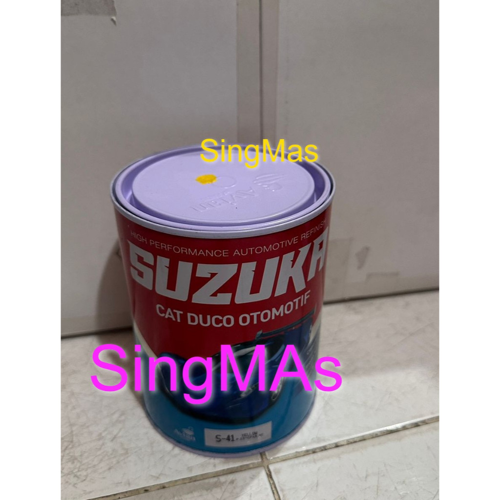 Jual SUZUKA YELLOW S41 KUNING 1KG CAT Duco/Mobil/Besi/Mebel/Pagar/Kayu ...